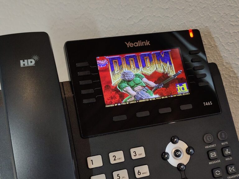 Can it run Doom? The IP Phone edition | PMC Telecom