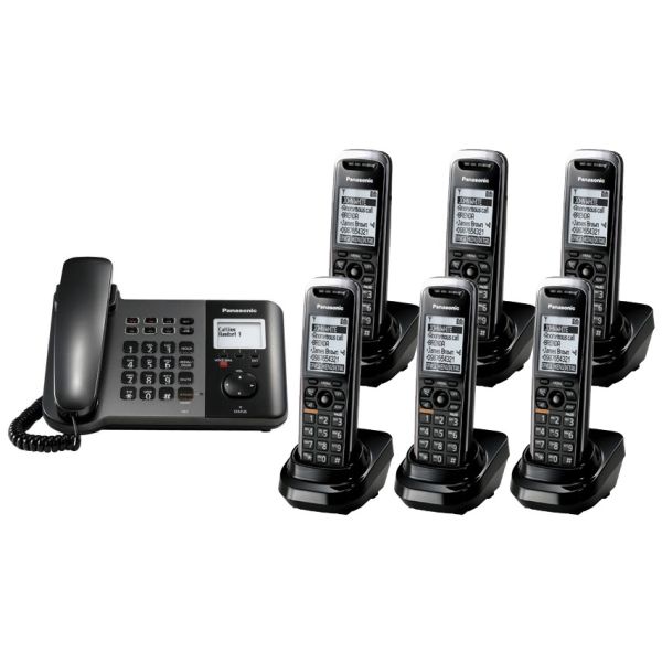 Panasonic KX-TGP550 SIP IP Phone & Sextet Cordless Handsets - PMC Telecom