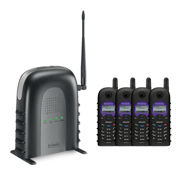 EnGenius DuraFon Long Range SIP Phone System - Quad - PMC Telecom