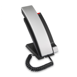 VTech A2315 1-Line Analogue Corded Phone - Silver & Black - PMC Telecom