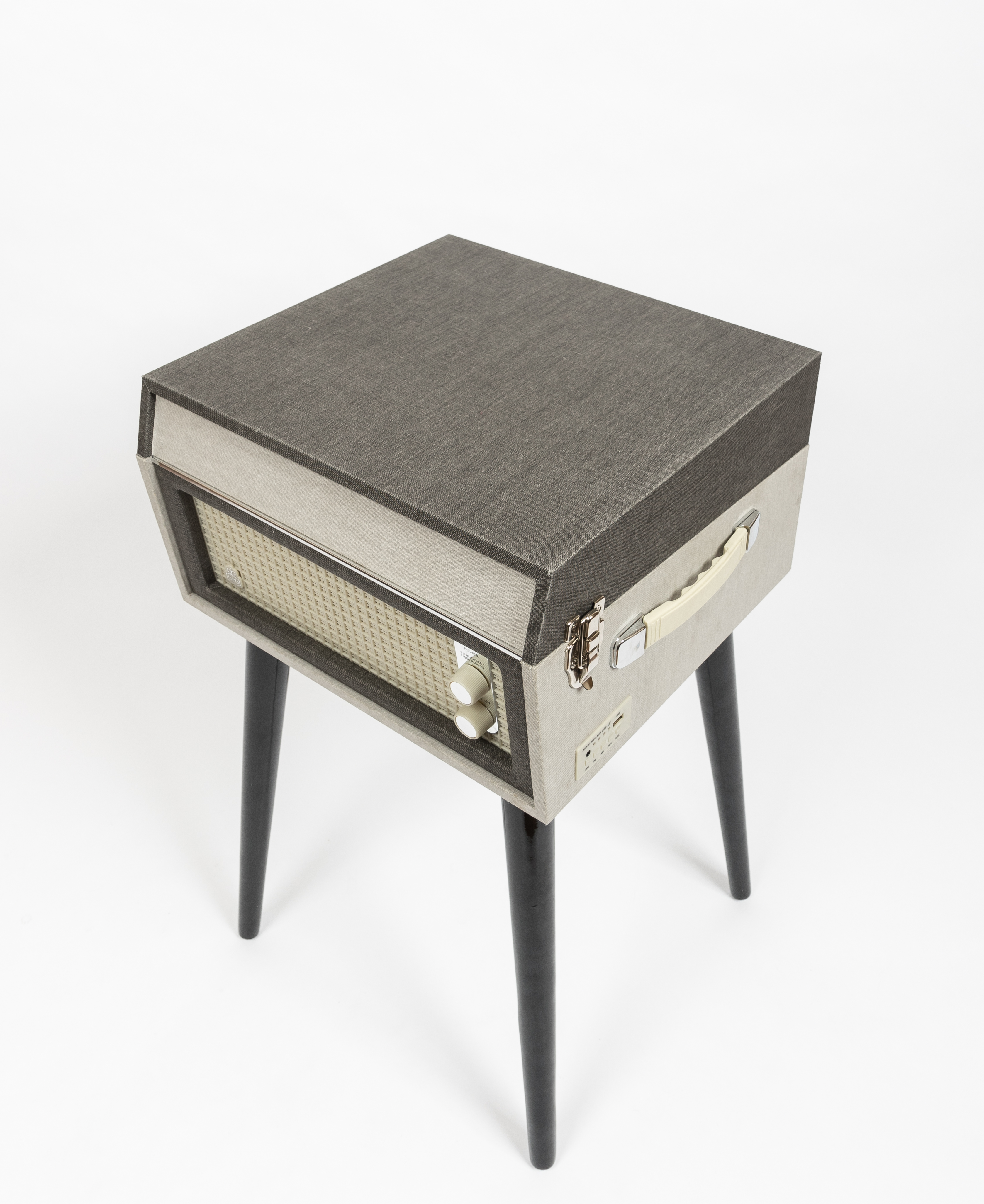 GPO Bermuda | Record Player | Retro | Grey | From £149.50 | GPO Bermuda ...