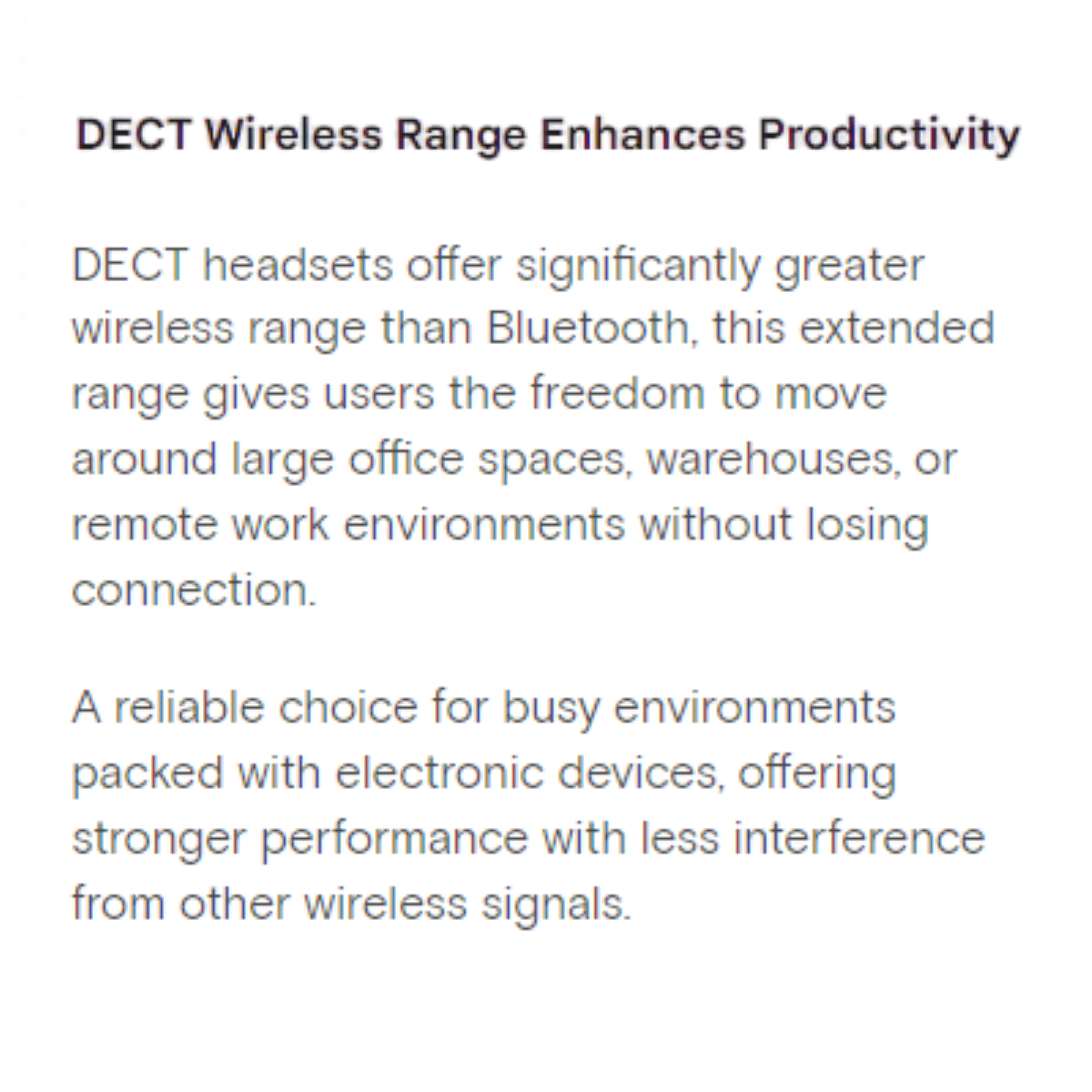 EPOS IMPACT 5000 Go MS Duo WL USB-A DECT Headset - PMC Telecom